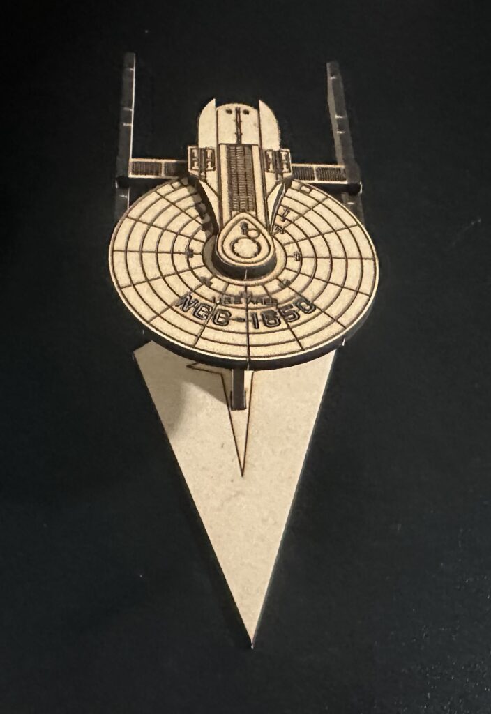 USS Ares Wood Model – Axanar